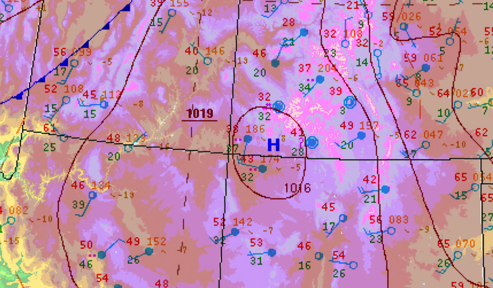 Interpreting The Surface Analysis Chart